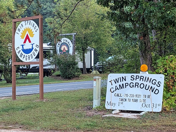 Twin Springs Campground welcomes seasonal wanderers with the promise of starry nights unblemished by big-city light pollution.