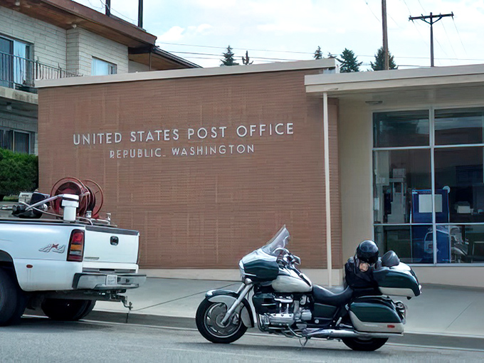 Republic's post office &ndash; where mail delivery is also a social event and the postmaster knows exactly whose birthday cards are running late.