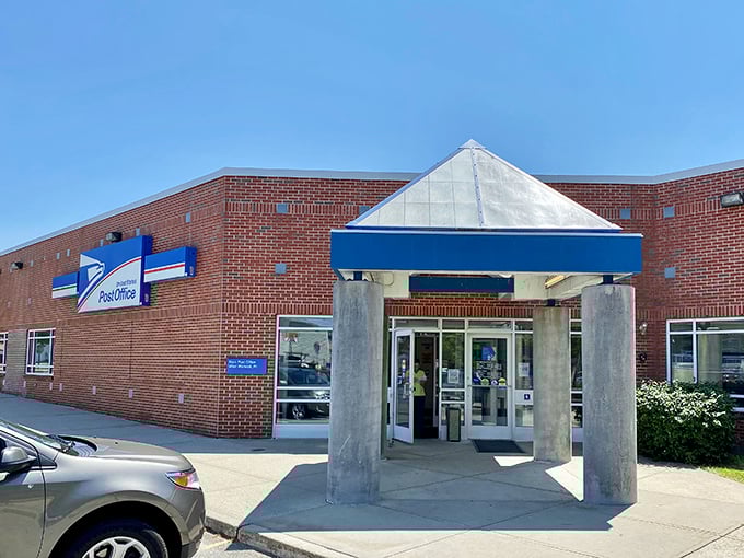 The Post Office&mdash;more than mail delivery, it's a community touchpoint where West Warwick residents connect while going about daily errands.