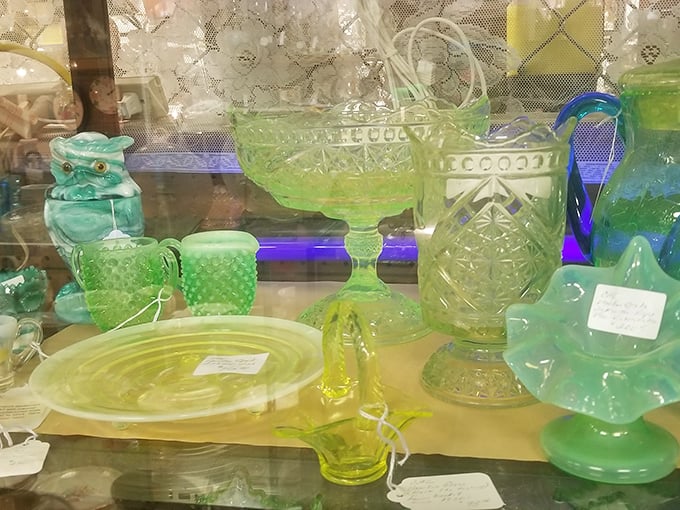 Uranium glass glows with otherworldly charm &ndash; the closest thing to drinking from a radioactive supervillain's collection.