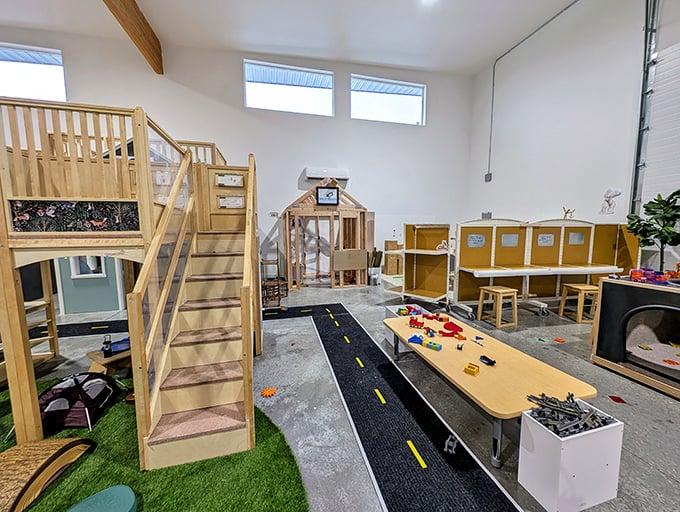 Valley Play Museum gives kids imaginative spaces to burn energy while parents contemplate the genius of indoor playgrounds.