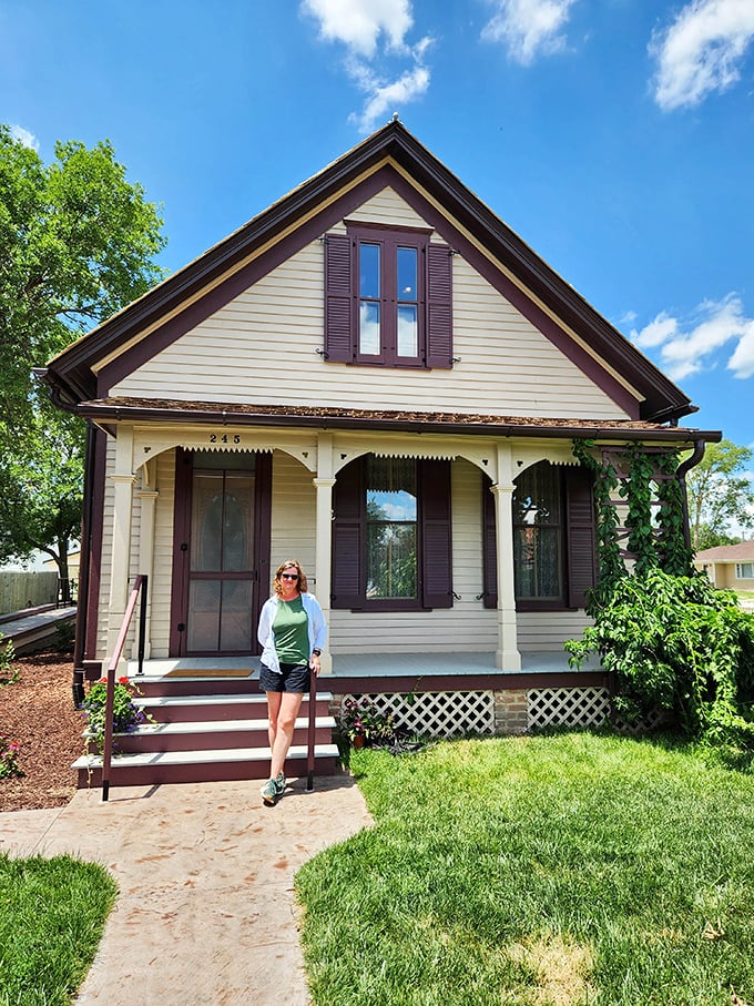 The Willa Cather Childhood Home—a modest white house that nurtured one of America's literary giants. Sometimes greatness begins with a simple front porch.