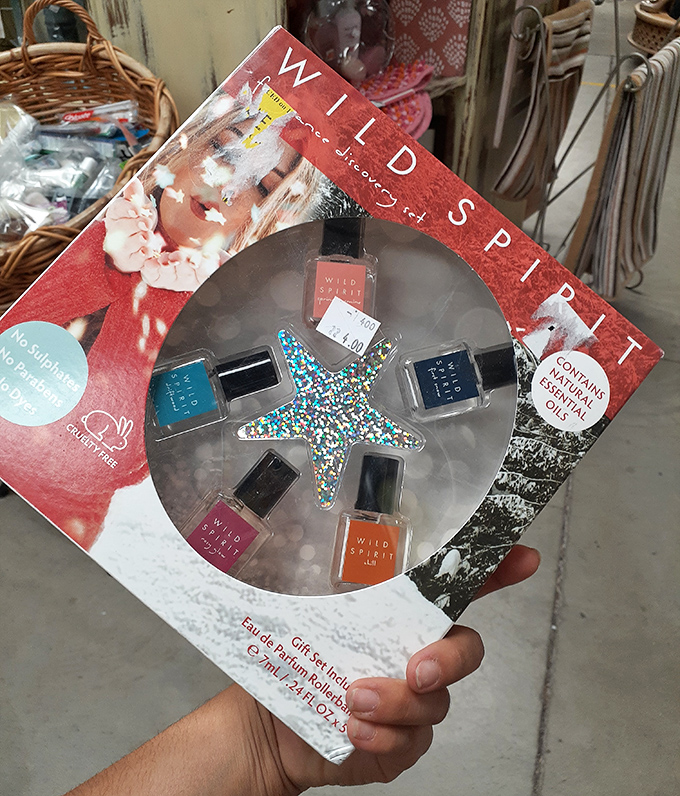 Beauty in a box! This Wild Spirit gift set proves that even cosmetics get a second chance at making someone feel fabulous.