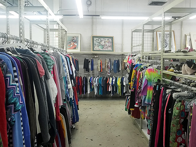 Navigate these clothing aisles like an archaeologist &ndash; each rack a different era, each find more triumphant than the last.