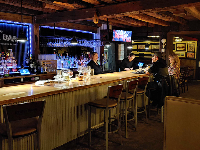 A bar where everybody might not know your name when you arrive, but they probably will by the time you leave&mdash;wood, warmth, and whiskey done right.
