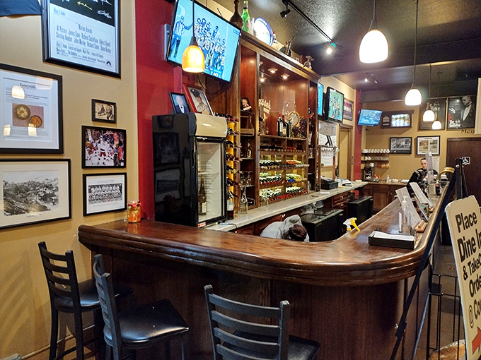 The bar isn't just where drinks are served &ndash; it's command central for this culinary time machine, where Italian hospitality meets Minnesota nice.