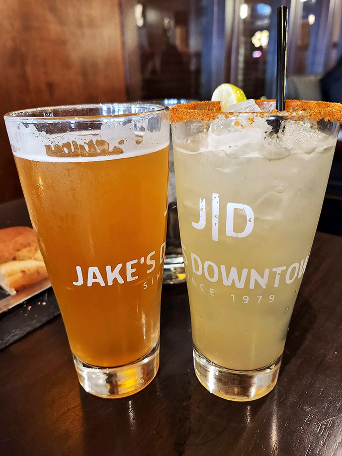 When your drinks wear the restaurant's logo, you know you're not at a chain. One sip and you're officially a local.