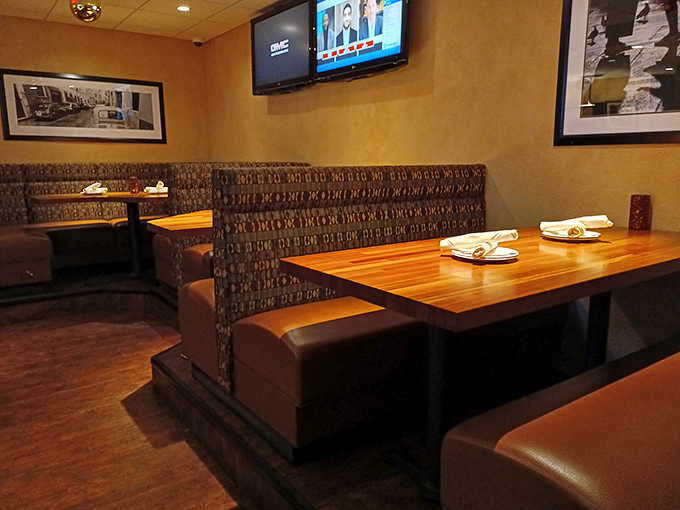 Cozy booths where countless first dates, family celebrations, and "just because" dinners have unfolded over plates of pasta perfection.