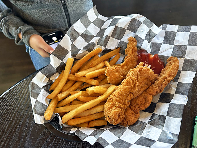 Chicken tenders that actually deserve the name "tender," alongside fries that wouldn't dare be soggy. Fast food's fancier, more dignified cousin has arrived.