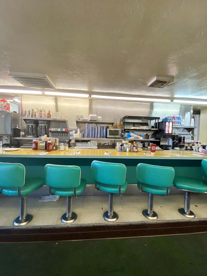 The counter seats—where solo diners become regulars, and the staff remembers not just your order but your life story too.