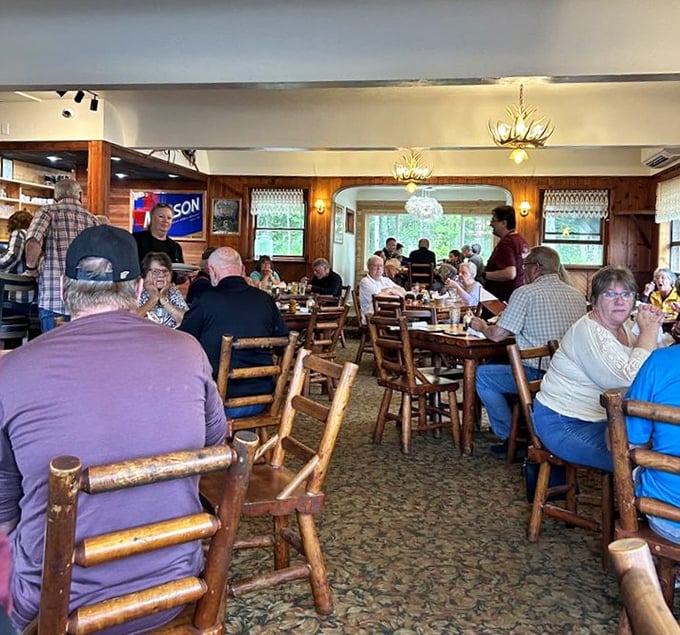 The true measure of a great restaurant: tables filled with locals who know exactly where to find the good stuff when hunger calls.