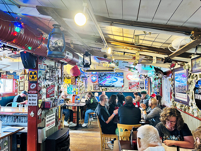 A packed house is the most honest review a restaurant can get. These diners didn't come for the Instagram moment &ndash; they came for the food that keeps them coming back.