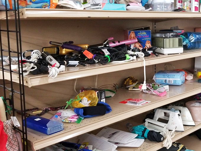 The electronics section requires a gambler's spirit. That vintage stereo might deliver the warm audio modern devices can't match&mdash;or become next week's donation.