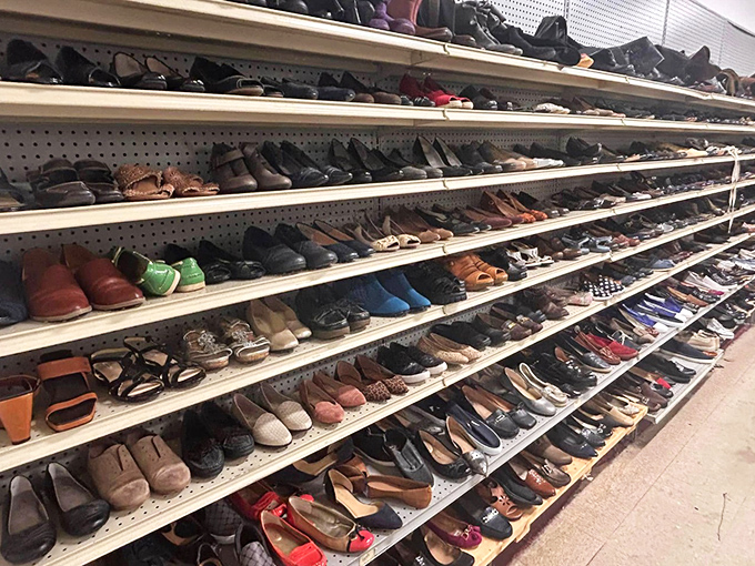 A shoe lover's paradise stretches as far as the eye can see&mdash;each pair with miles left to walk and adventures yet to experience.