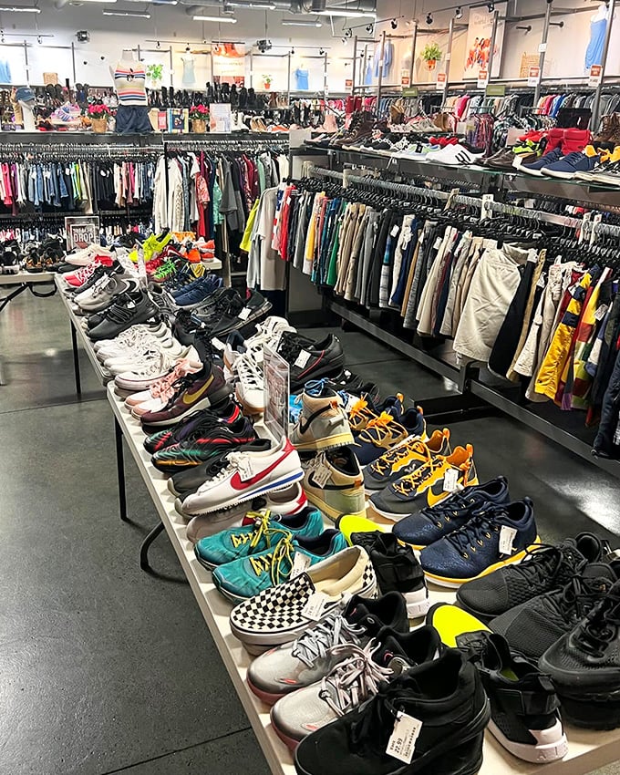 Sneakerheads, rejoice! From casual kicks to performance footwear, this collection rivals dedicated shoe stores but at fraction-of-retail prices.