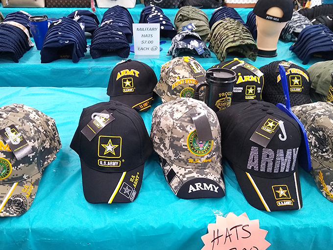 Military hat headquarters &ndash; where patriotism meets practicality. Perfect for shading your face while showing your support.