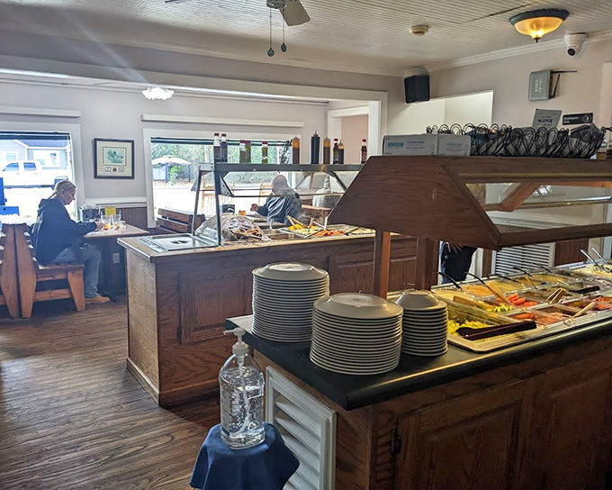 Locals filling every table proves this place needs no advertising beyond word of mouth and seriously satisfied customers.