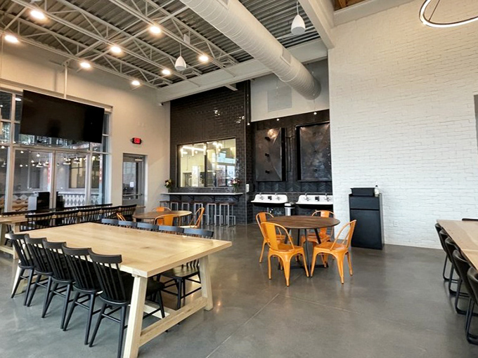 The communal tables where strangers become friends united by the universal language of "mmm" and "pass the sauce, please."