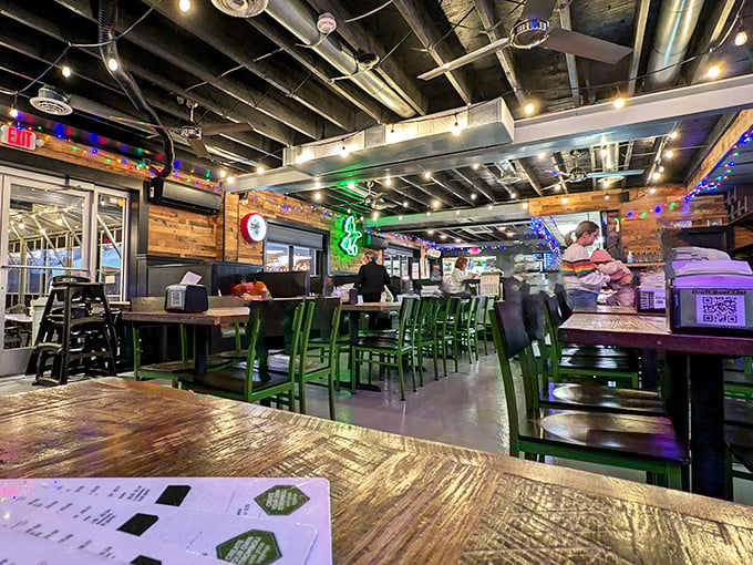 The dinner rush energy is palpable&mdash;a symphony of conversation, clinking glasses, and the occasional "wow" from first-time visitors trying the hummus.