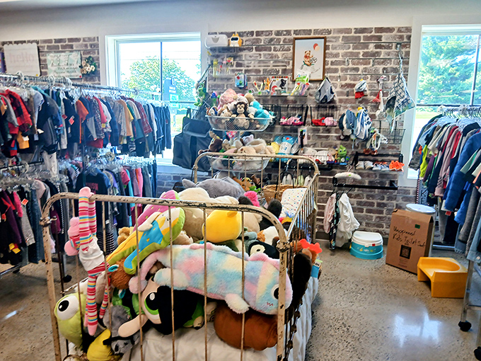 A plush toy paradise that proves one child's forgotten teddy is another's new best friend. Stuffed animals living their second act.