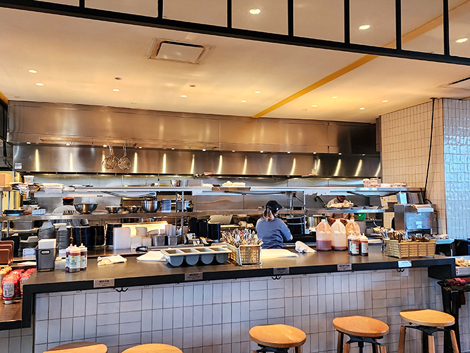 A kitchen that operates with the precision of a Swiss watch but the soul of a Southern grandmother on Sunday.