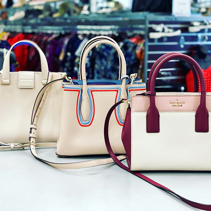 Designer handbags that won't require a second mortgage. That Kate Spade beauty is practically begging to come home with you.