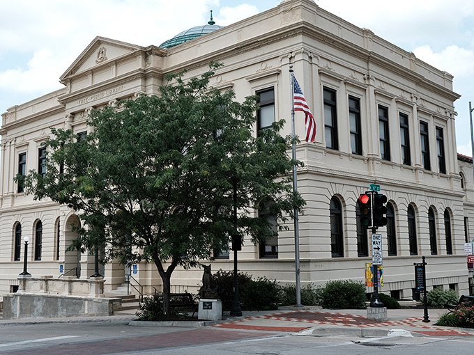 St. Joseph's elegant public library serves as both knowledge hub and architectural gem. Books remain free to borrow&mdash;perhaps the original subscription service that never raised its rates.