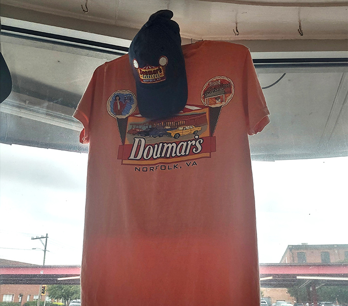Wearing Doumar's merch isn't just fashion—it's a statement that you've experienced a piece of American food history worth bragging about.