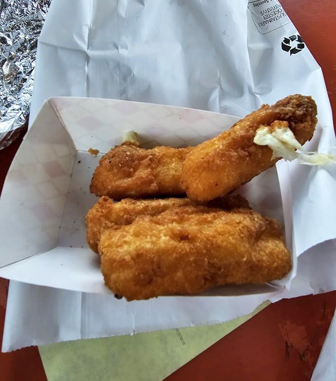 Mozzarella sticks: the comfort food equivalent of a warm hug, with stretchy cheese pulling like heartstrings with each bite.