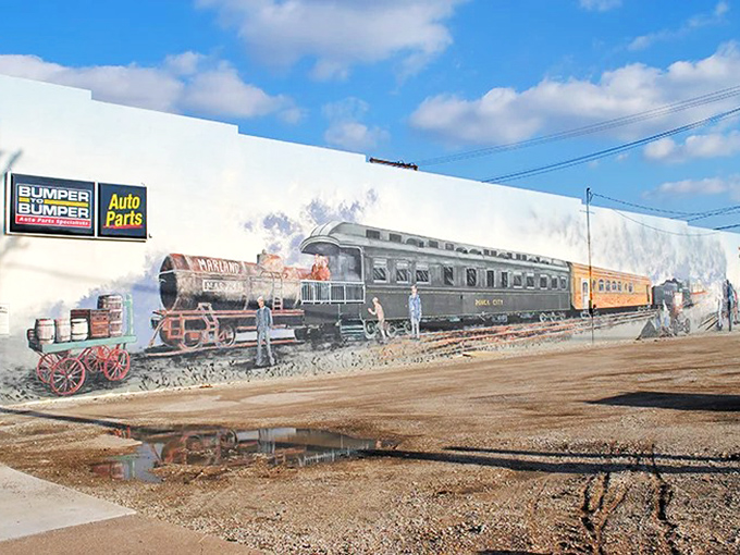 Downtown murals transform ordinary walls into storytelling canvases, creating an outdoor gallery that never charges admission.