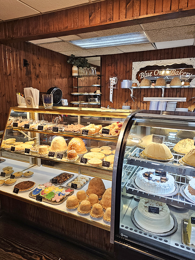 The pastry case at Blue Owl isn't just a display&mdash;it's a museum of edible art worth traveling for.