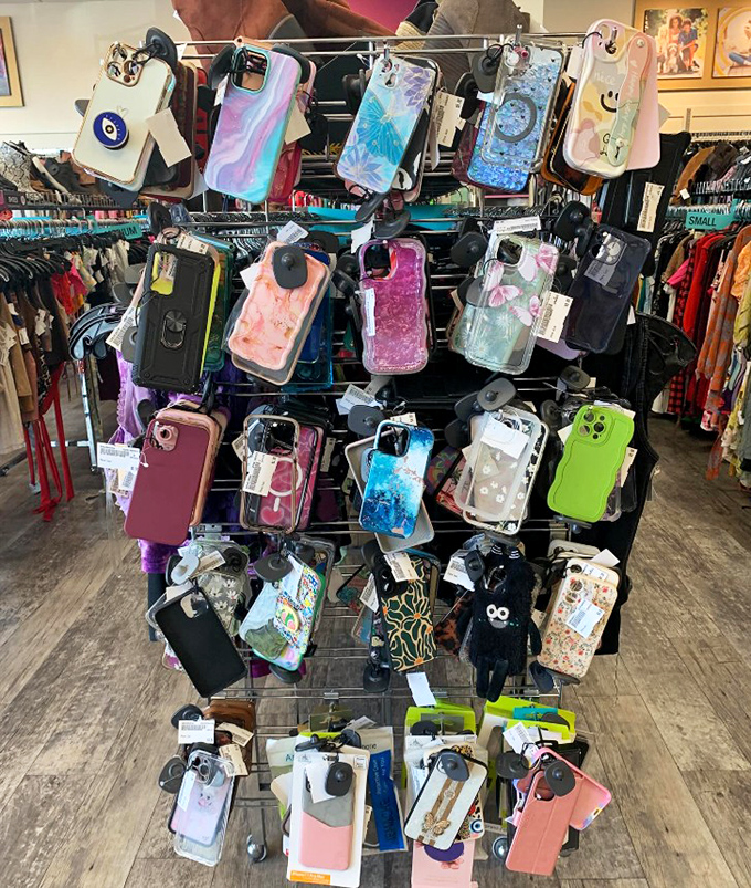 Phone case purgatory &ndash; where last year's iPhone models find protective shells with personality. That fuzzy pom-pom one is calling your name.