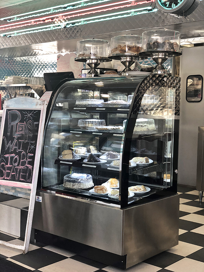 That dessert case doesn't just display pies&mdash;it showcases edible art that your grandmother would approve of but couldn't outdo.