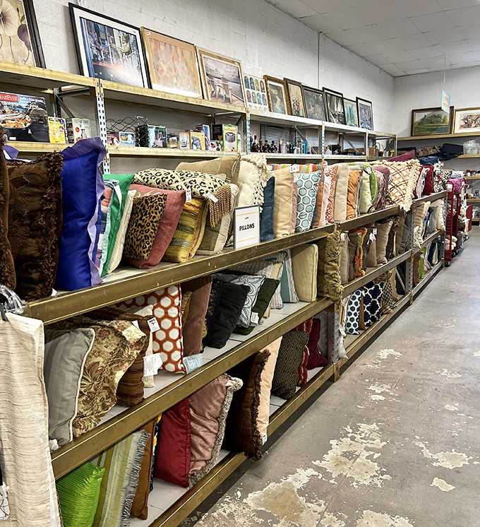 Dining set wonderland! Each table setting ready for its second act of family dinners and holiday gatherings.