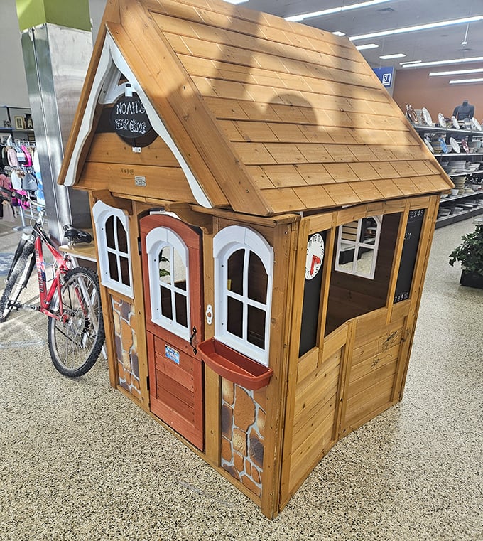 Not just a playhouse &ndash; a real estate opportunity for the under-five set, no mortgage required and curb appeal for days.