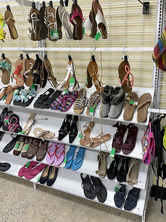 Flip-flop fantasy land! Summer footwear for every occasion, from beach trips to "just running to the mailbox" in surprisingly stylish comfort.