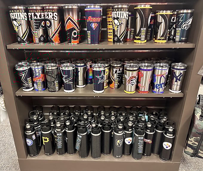 Pennsylvania sports pride on display&mdash;where your morning coffee can wear the team colors your heart already does.