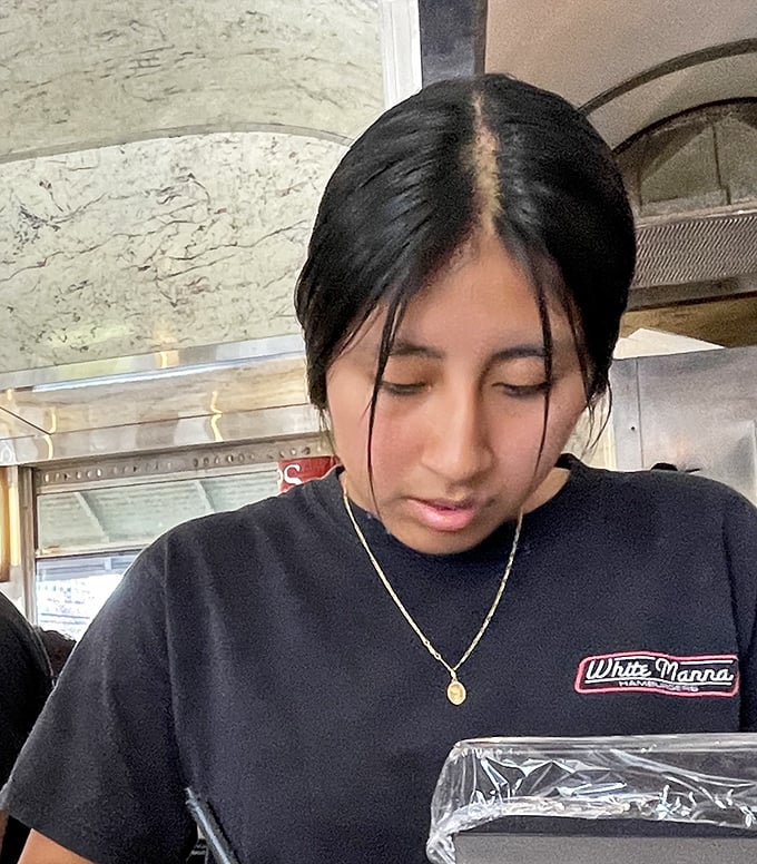 The staff works with the precision of surgeons and the timing of jazz musicians. At White Manna, burger-making isn't just cooking&mdash;it's performance art.