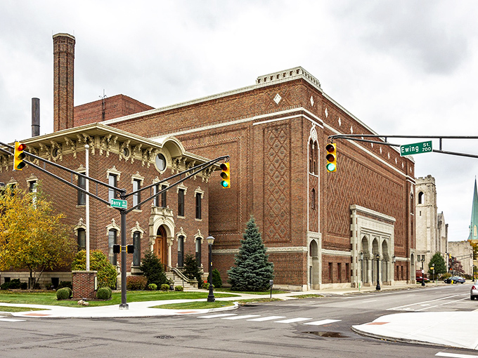 This historic brick building showcases Fort Wayne's architectural preservation &ndash; where the past meets present without needing a time machine.