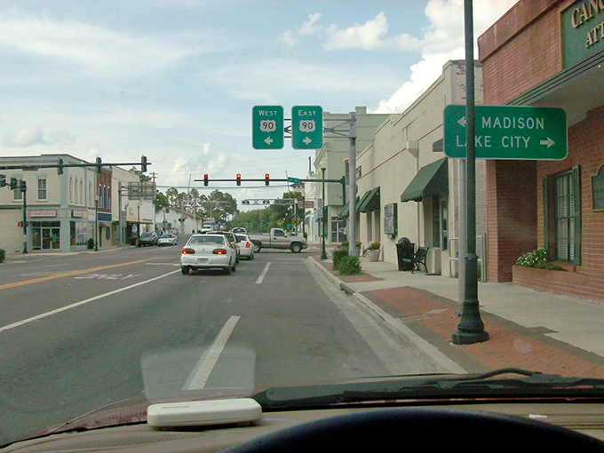 Main Street USA isn't just in Disney World&mdash;Live Oak offers the authentic version without the admission fee or costumed characters.