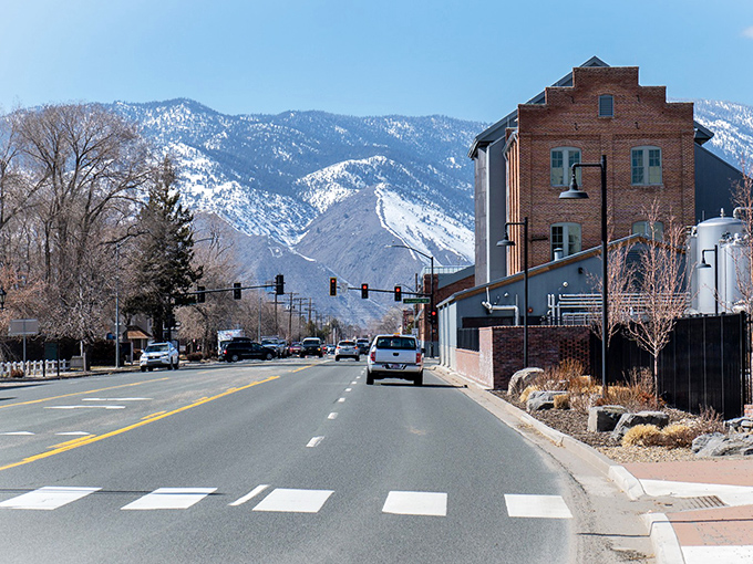 Mountains that would make Julie Andrews burst into song frame Gardnerville's streets, where every drive feels like a scene from a travel documentary.