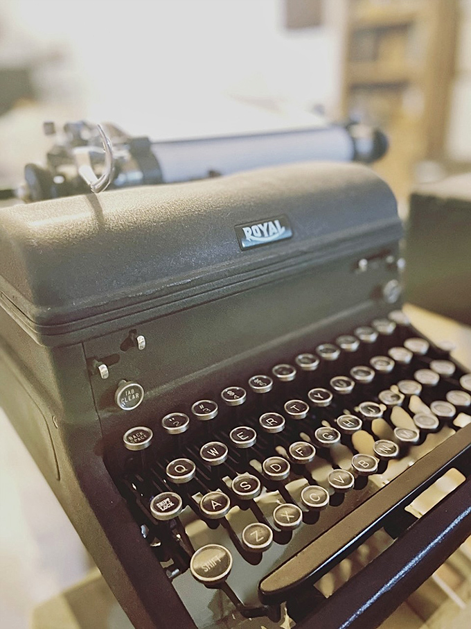 Before autocorrect ruined our spelling, this Royal typewriter created letters, manuscripts, and memories with satisfying mechanical precision and authority.