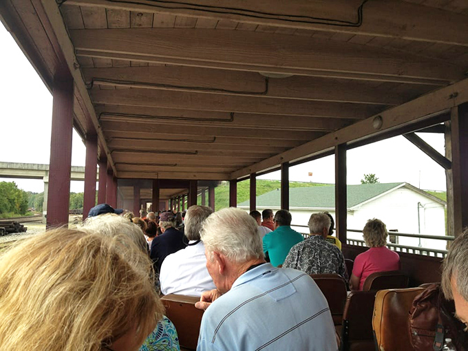 All aboard the memory maker! These passengers aren't just taking a train ride &ndash; they're collecting stories to tell at dinner parties for years.