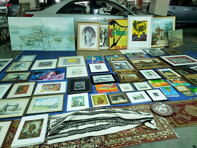 Art arranged with beautiful chaos. Each frame holds someone's vision, memory, or creative expression&mdash;waiting for the right eyes to recognize its worth.