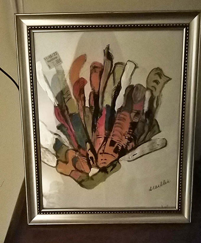 Art that speaks to you doesn't need a gallery price tag&mdash;this framed piece might be exactly what your living room wall has been missing.