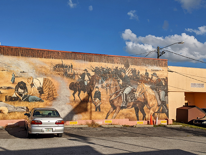 Downtown murals tell Brooksville's story in vivid color – history lessons that don't require standing in line or downloading an app.