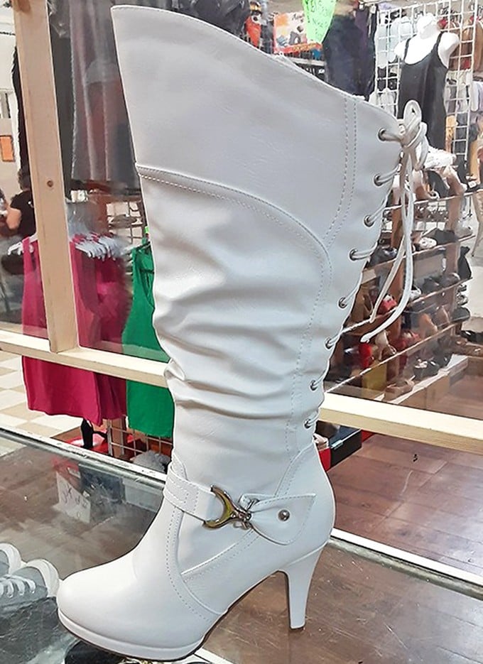 The white boot of my dreams! Part cowgirl, part fashionista, all attitude&mdash;this footwear demands its own Instagram account.