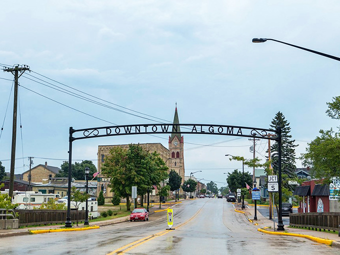 Algoma welcomes visitors with a charming downtown gateway that leads to affordable lakefront living and small-town community connections.