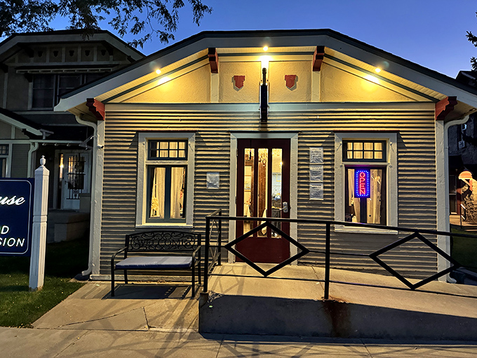Hiding in a charming converted house, Aspen House serves steaks that make you want to move in permanently.