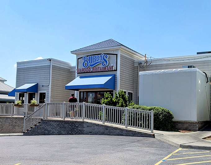 Bubba's unpretentious exterior promises the kind of no-nonsense seafood experience that locals guard like family secrets.